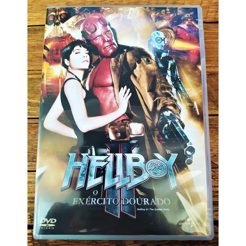 Dvd Original - Hellboy 2 - O Exército Dourado - Dublado | Shopee Brasil