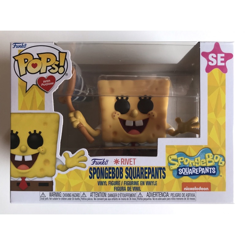 Funko Pops! With Purpose - Spongebob Squarepants SE | Shopee Brasil