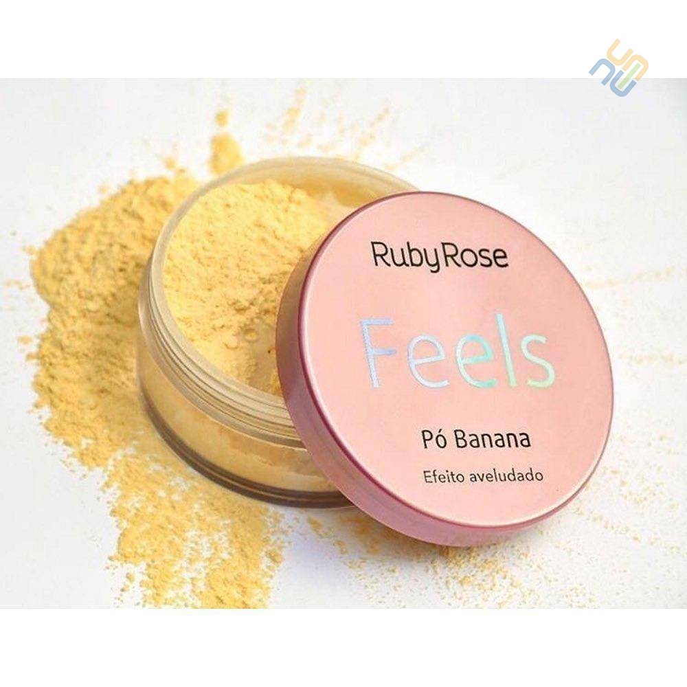 Pó Banana Feels Efeito Aveludado Ruby Rose - HB 850 | Shopee Brasil