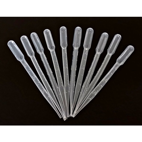 Pipeta Pasteur Plastica Conta Gotas 3 ML - 10 unidades | Shopee Brasil