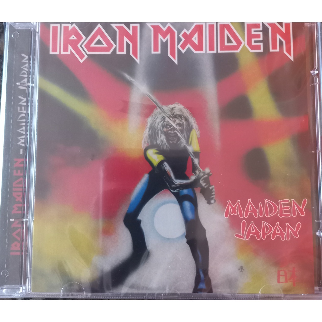 CD IRON MAIDEN - MADE IN JAPAN - IMPORTADO - LACRADO | Shopee Brasil