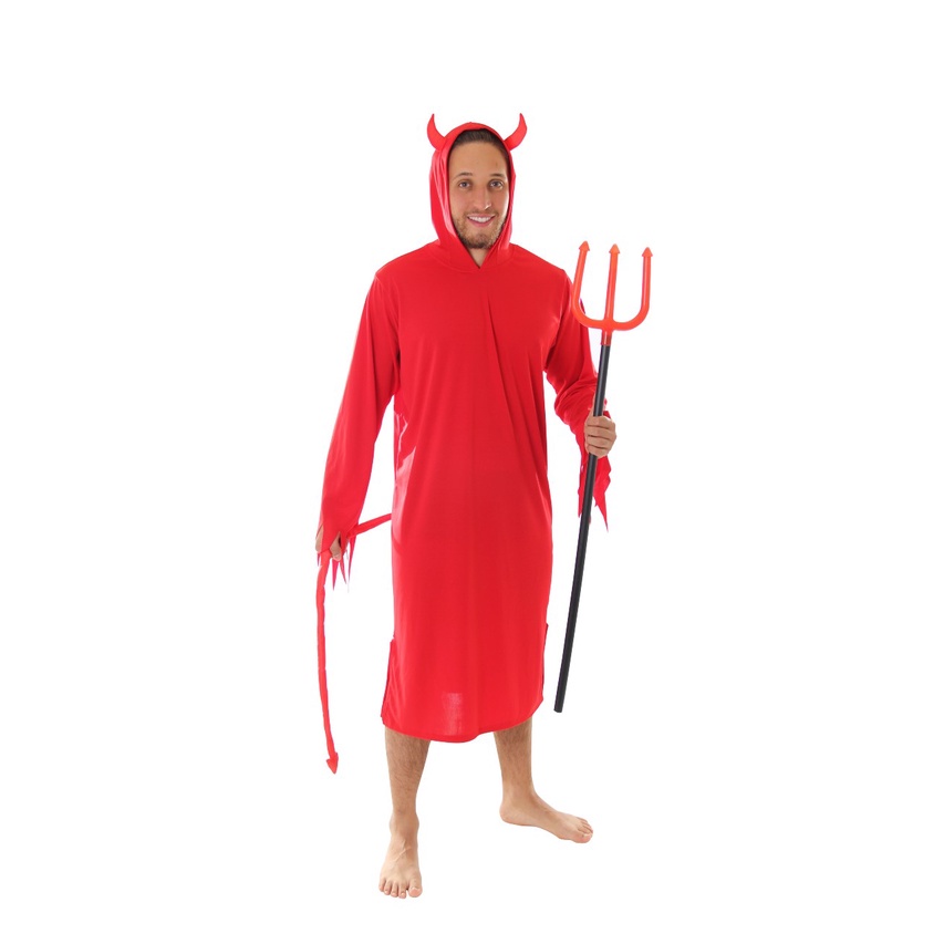 Fantasia Halloween Diabo Adulto | Shopee Brasil