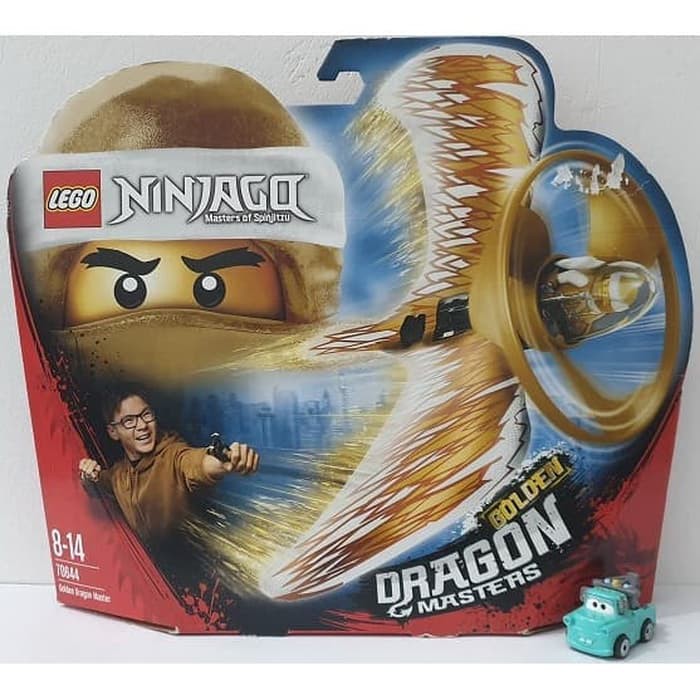 Lego Ninjago Masters of Spinjitsu Golden Dragon Gold Ori Novo | Shopee ...