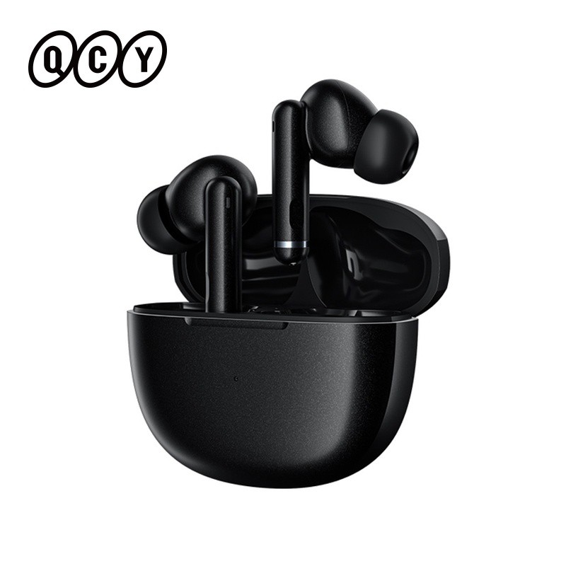 QCY HT03 | Fone Bluetooth 5.1 com cancelamento de ruído 35db | 4 microfones com ANC | Suporte ao ...