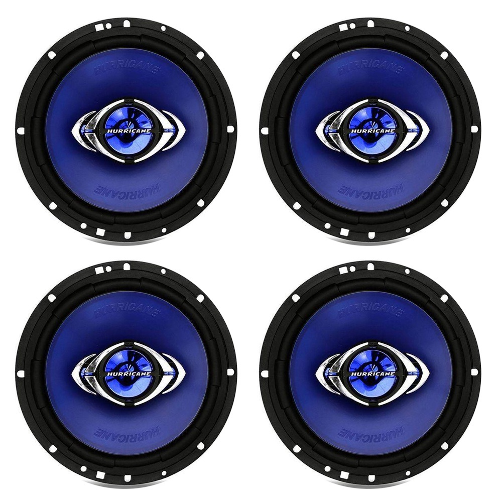 Kit 4 Auto Falante 6 Polegadas Para Portas Original Carro 65w Rms ...