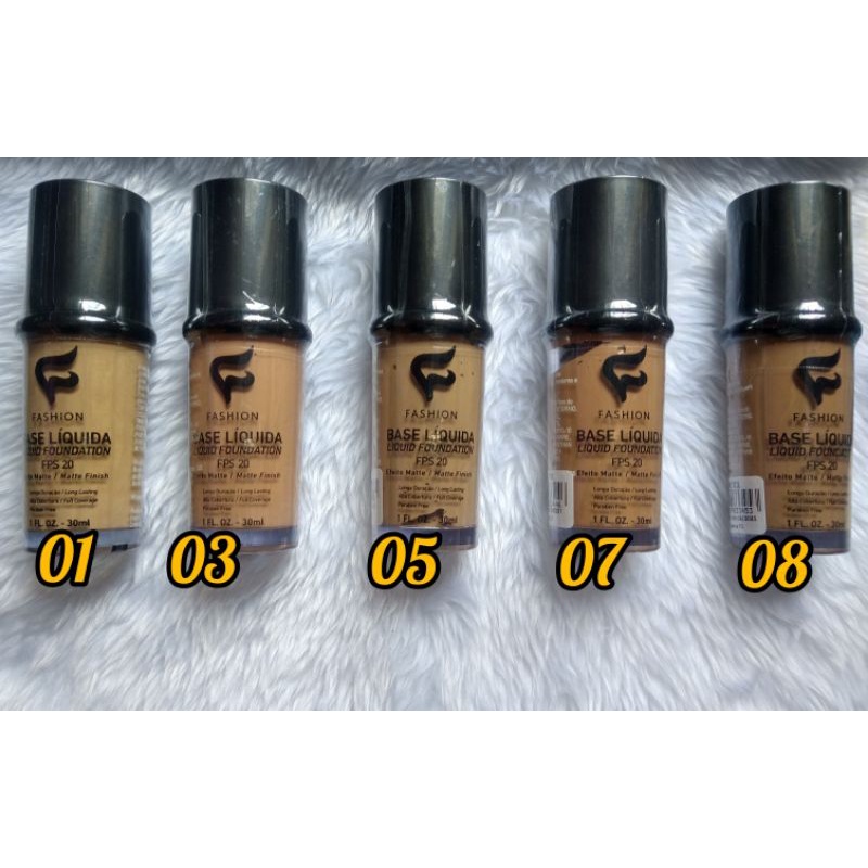 Base Líquida MATTE Fashion | Shopee Brasil