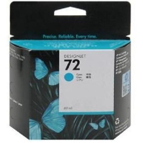 CARTUCHO HP 72 C9398A CYAN 69 ML ORIGINAL LACRADO | Shopee Brasil