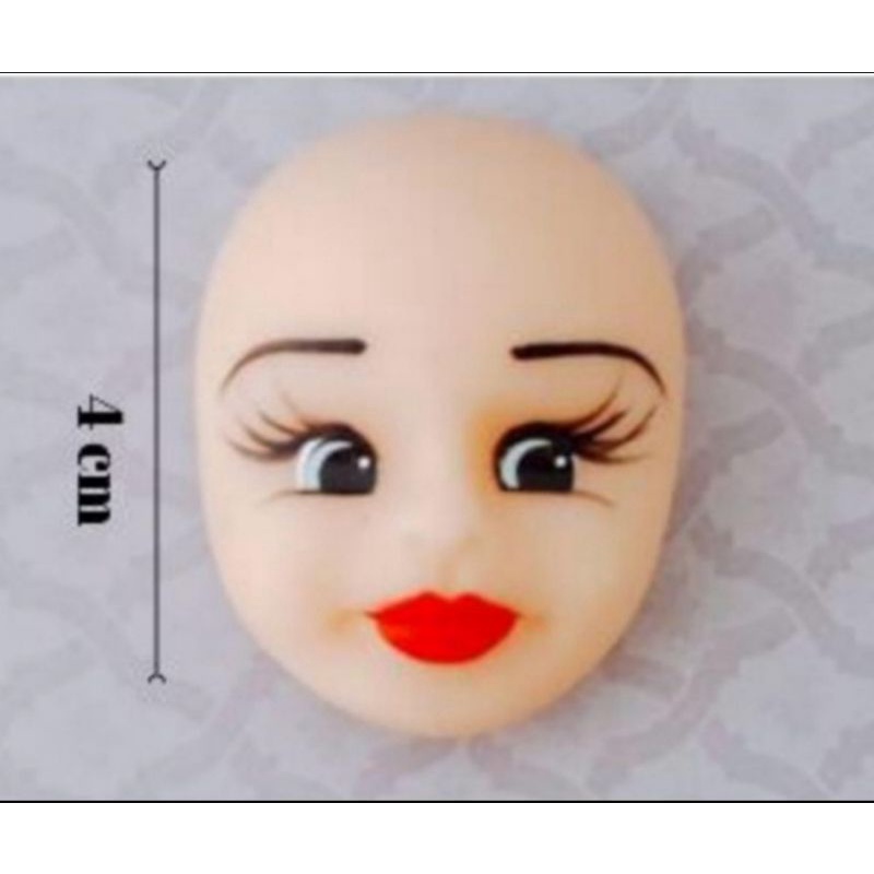 Molde de silicone Rosto Humano | Shopee Brasil