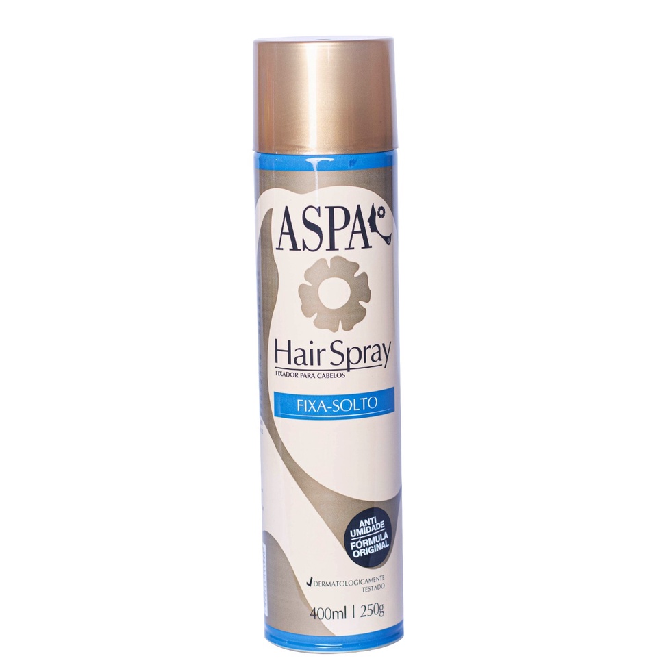 Fixador de Penteado Aspa Hair Spray Fixa-Solto | Shopee Brasil