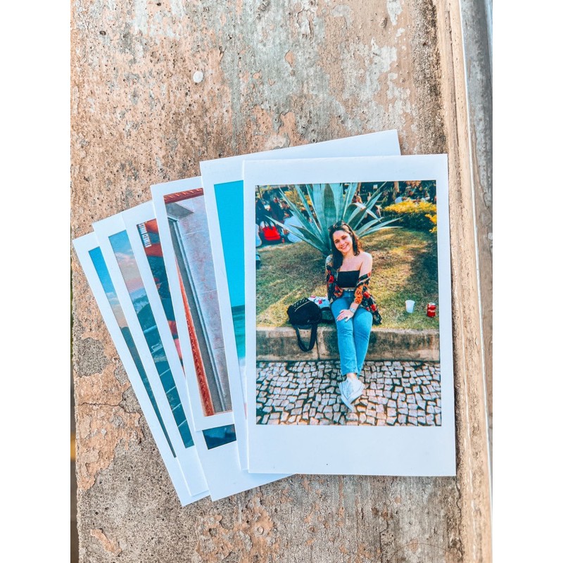 Revelação de Foto Polaroid Personalizada Polaroide Formato Mini Instax ...