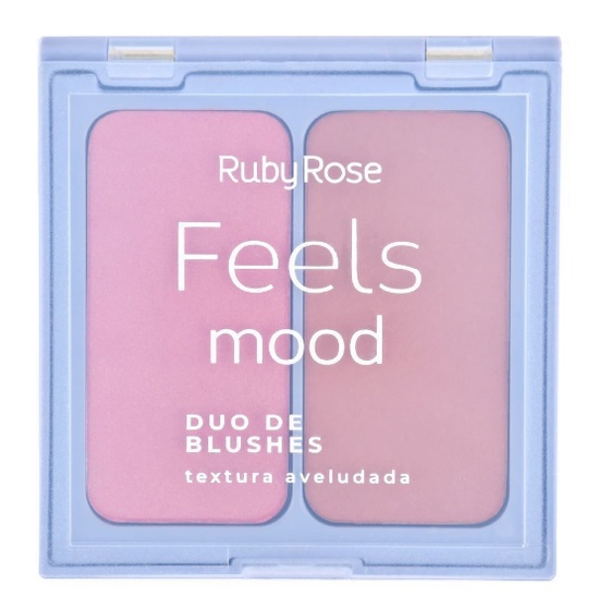 Blush Duo Ruby Rose Feels Mood Hb 870m | Shopee Brasil