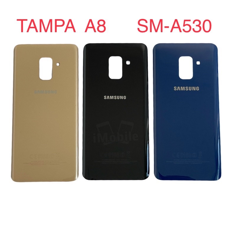 Tampa Traseira De Vidro Samsung Galaxy A8 2018 A530 Com Adesivo | Shopee Brasil