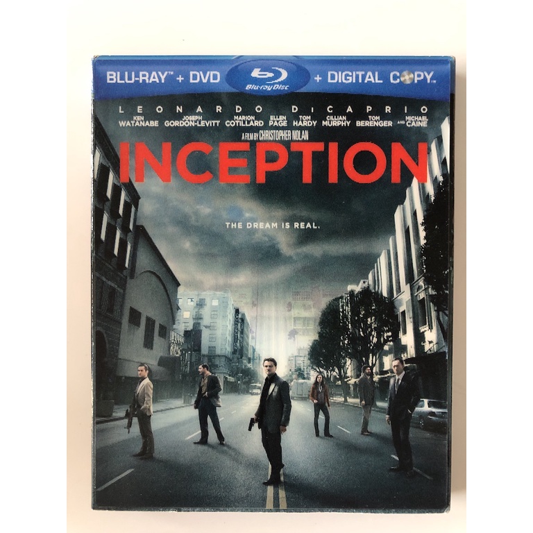 INCEPTION - COMBO BLU-RAY + DVD IMPORTADO - EDIÇÃO ESPECIAL | Shopee Brasil