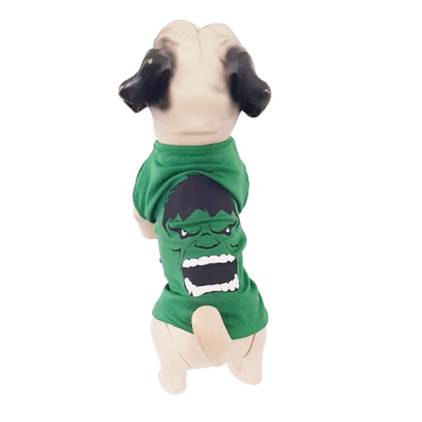 Camiseta Pet Hulk - roupa para cachorro - tamanhos 01 a 07 | Shopee Brasil