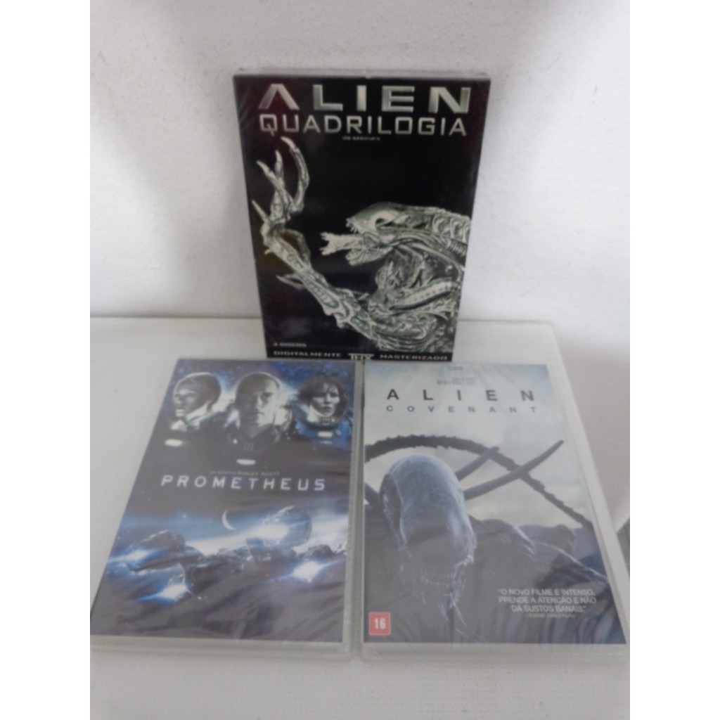 Coleção Alien Dvd Lacrado 6 Filmes Originais | Shopee Brasil