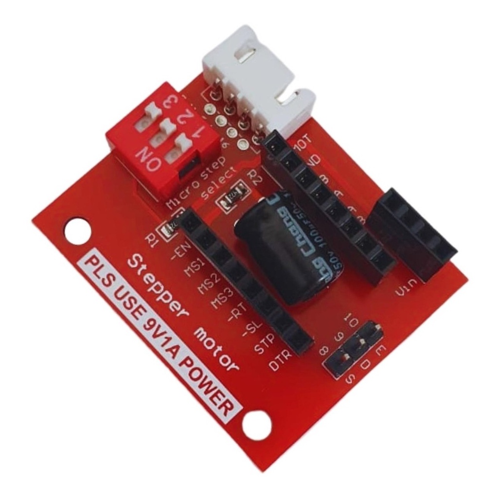 Modulo Shield Stepper Motor Arduino para Driver A4988 ou DRV8825 Ideal ... Modulo Shield Stepper Motor Arduino para Driver A4988 ou DRV8825 Ideal ...