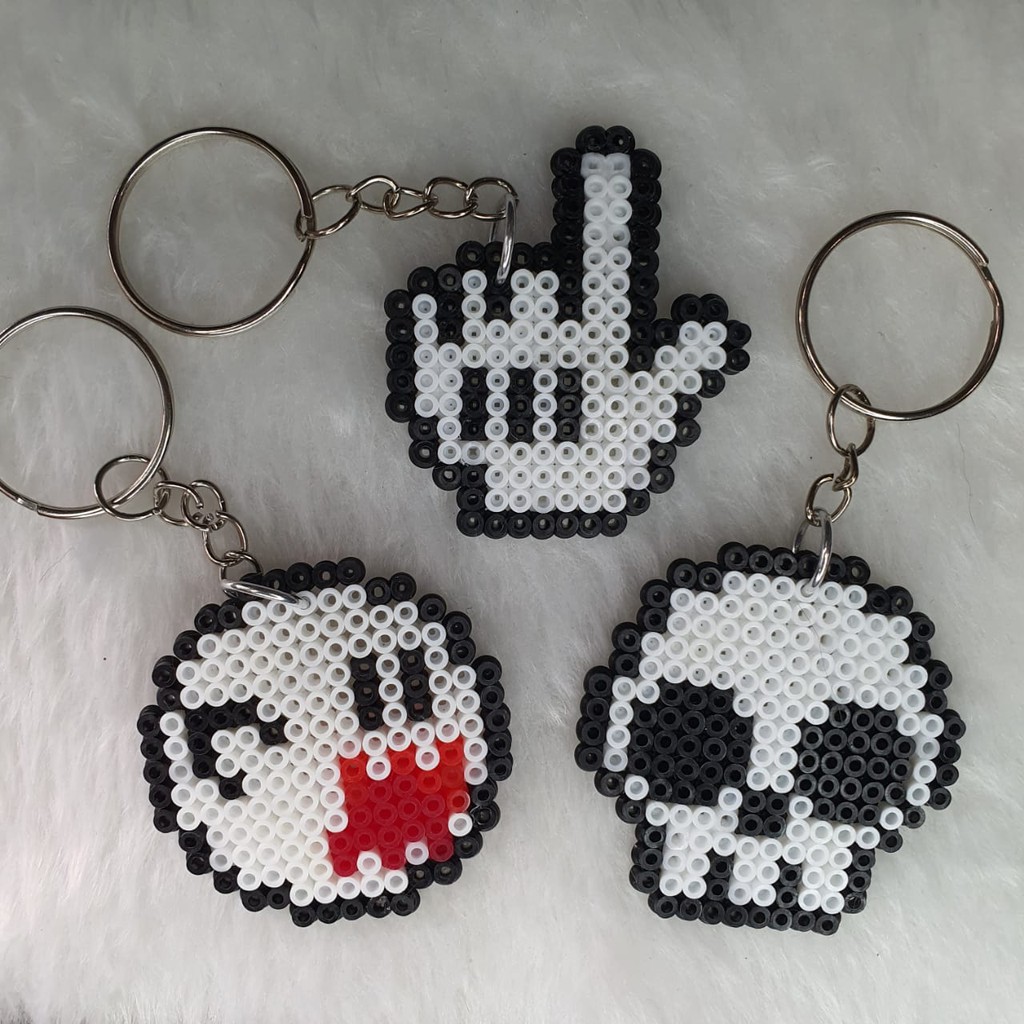 Chaveiro Pixel Art - Perler Beads | Shopee Brasil