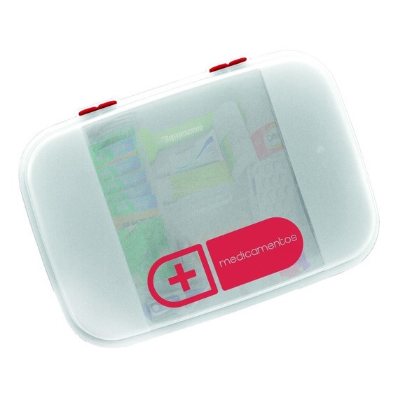 Tupperware Visual Box Medicamentos 2,3 Litros | Shopee Brasil