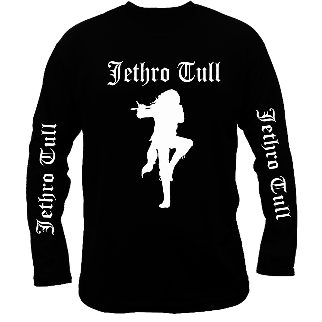 Camiseta Jethro Tull 003 Manga Longa. Camiseta Rock N Roll | Shopee Brasil
