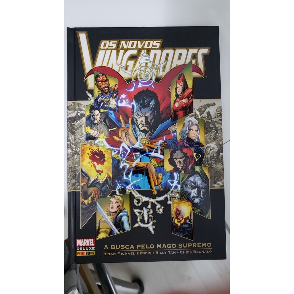Os Novos Vingadores - A Busca pelo Mago Supremo - Coleção Marvel Deluxe ...