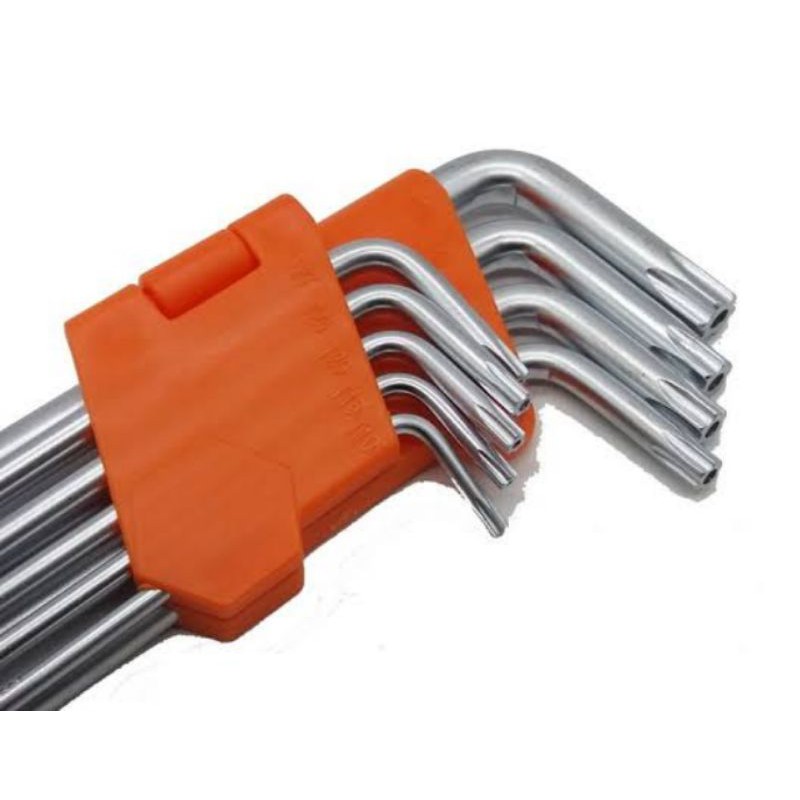 Jogo de Chaves alien L torque torx com Furo guia Brasil | Shopee Brasil