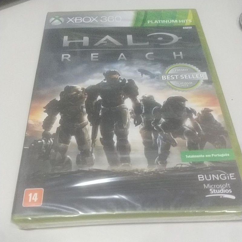 Halo Reach Xbox 360 Xbox one mídia física lacrado original | Shopee Brasil