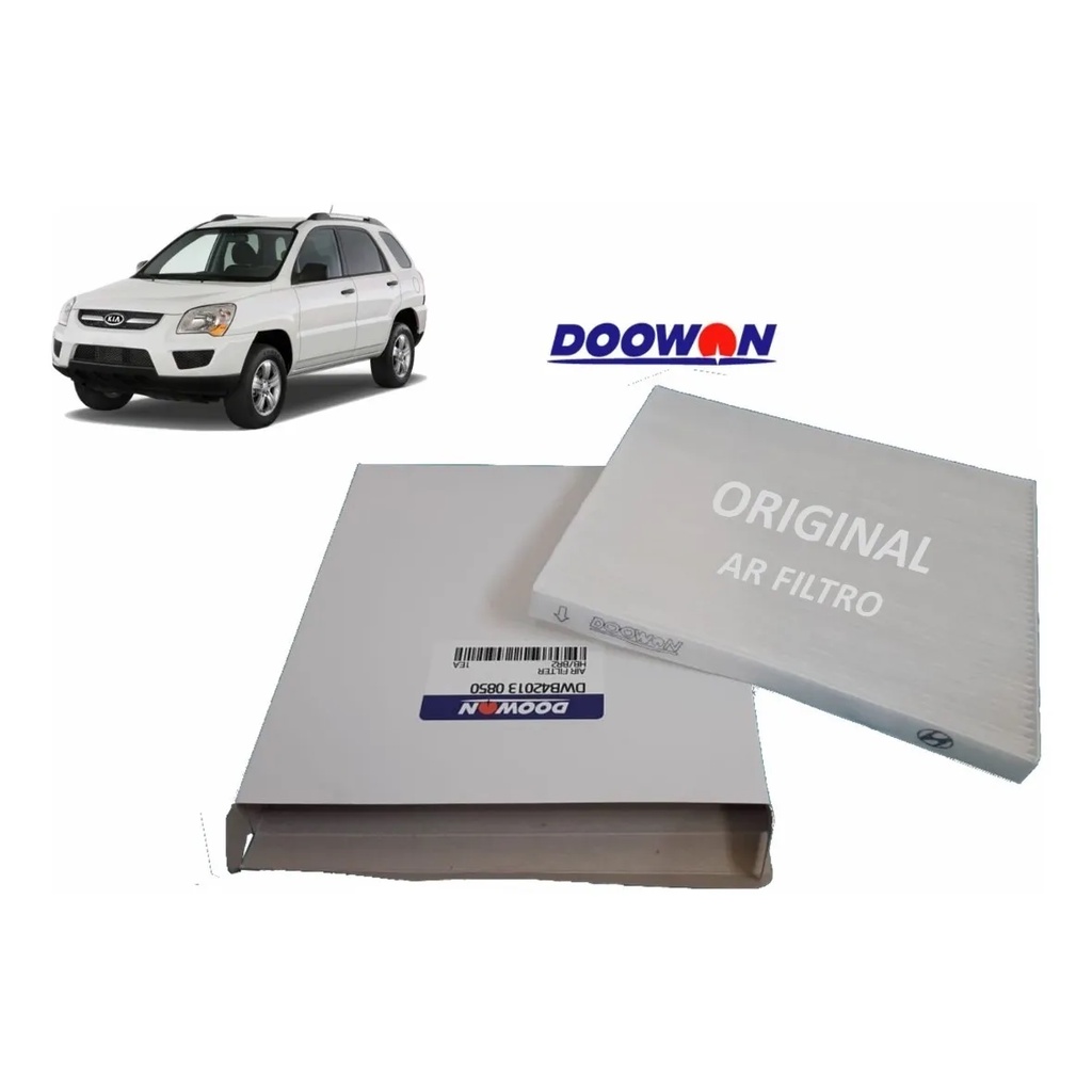 Filtro De Ar Condicionado Kia Sportage - Doowon Original | Shopee Brasil