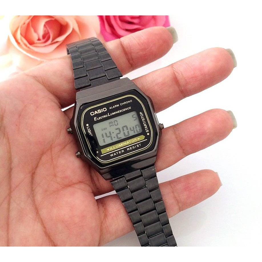relogio Casio WR original PRETO a168 promocao 50% de desconto 05797856 ...