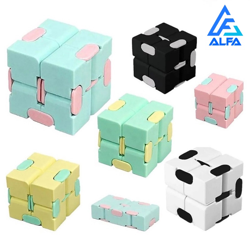 Fidget Toy Infinity Cube Cubo Mágico Infinito Anti stress | Shopee Brasil