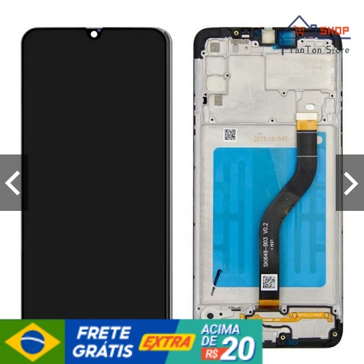 Tela Frontal Display Lcd Touch A20S A207 Original Com Aro | Shopee Brasil