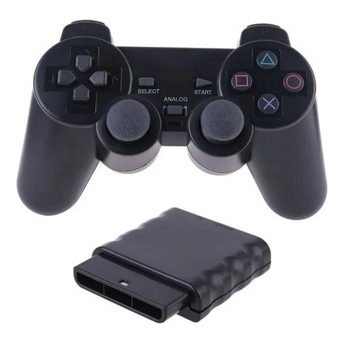 controle playstation 2 sem fio | Shopee Brasil
