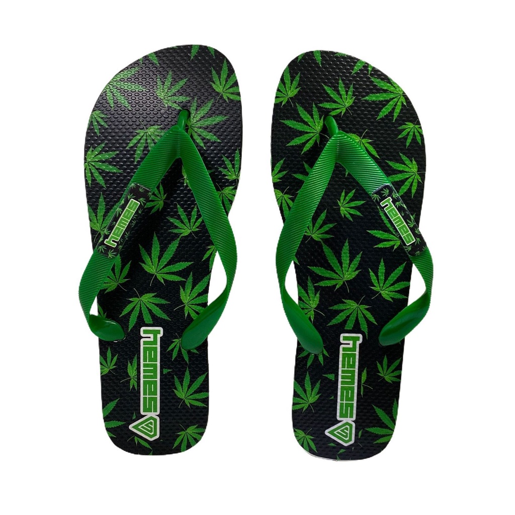 Chinelo Masculino Sarggo Planta Verde Maryjuana Bob Marley | Shopee Brasil