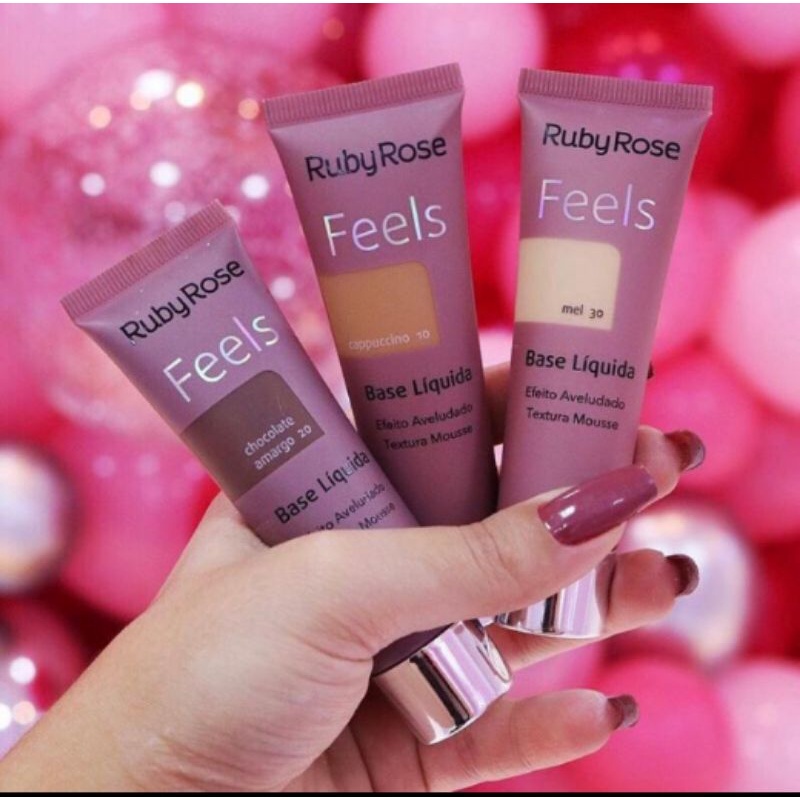 Base Ruby Rose Linha Feels | Shopee Brasil