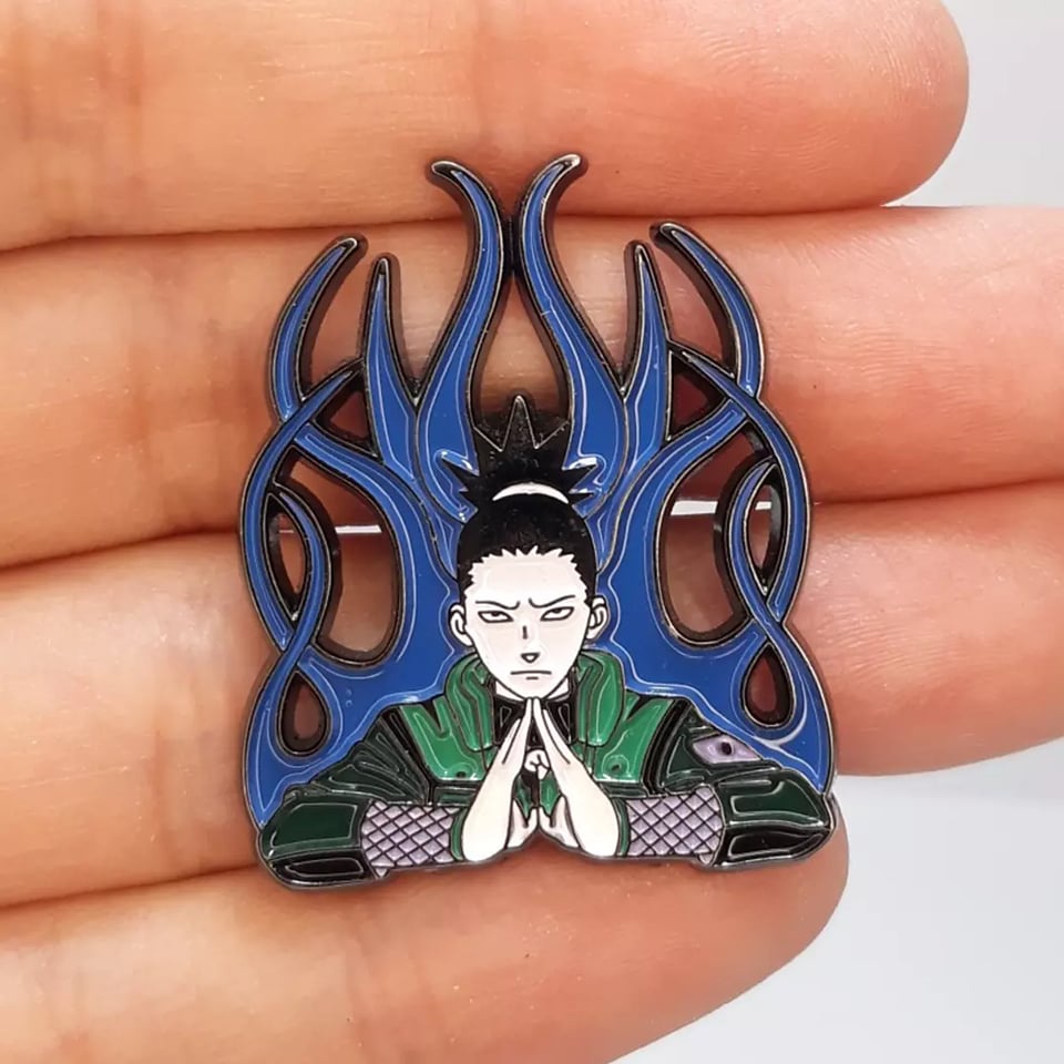 Pin/Broche Shikamaru - Naruto | Shopee Brasil