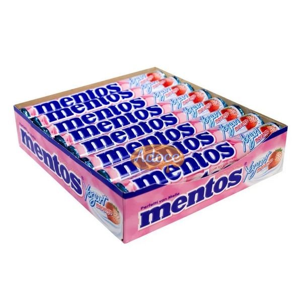 MENTOS STICK DISPLAY 16UNX37,5G PERFETTI YOGURTE | Shopee Brasil