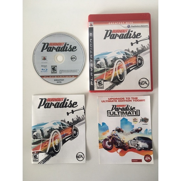 Burnout Paradise Greatest Hits PS3 Mídia Física original pronta entrega ...