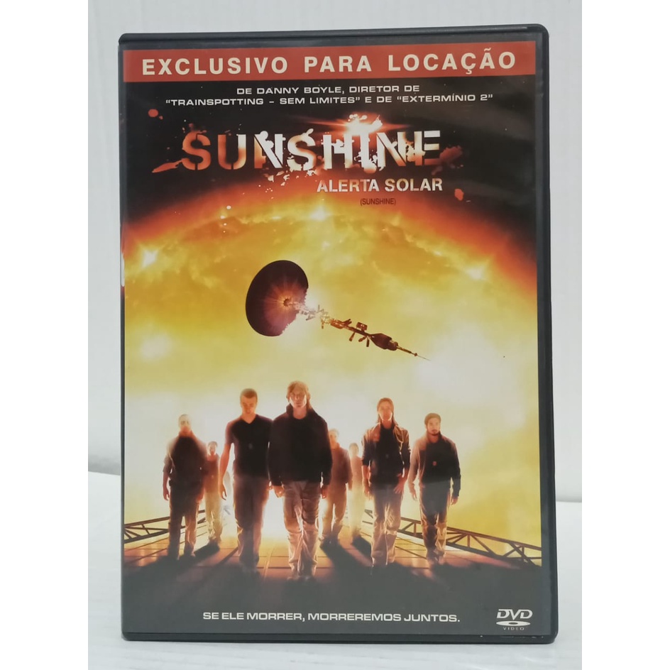 Dvd Sunshine - Alerta Solar - Original Usado | Shopee Brasil