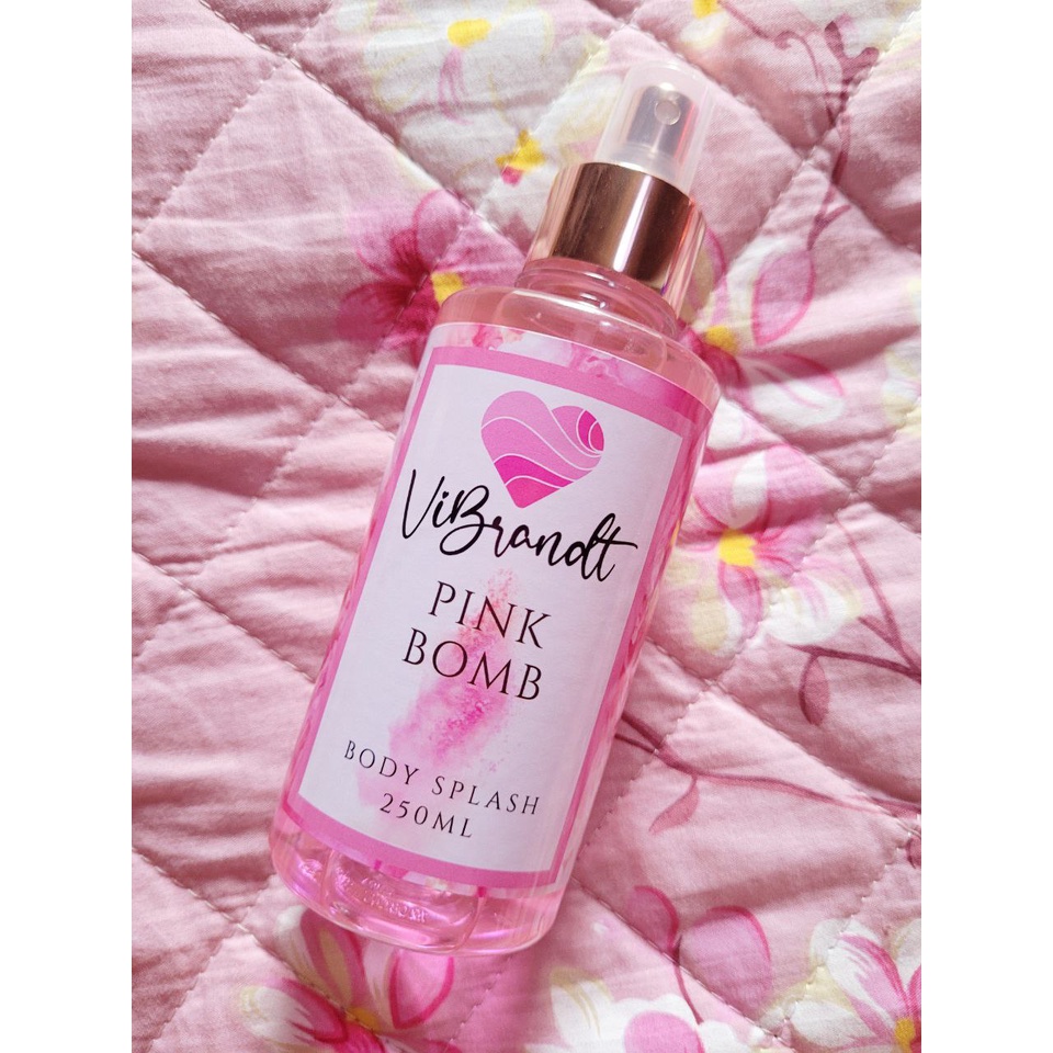 Body Splash Pink Bomb 250 ml . Ótima Fixação. ViBrandt | Shopee Brasil