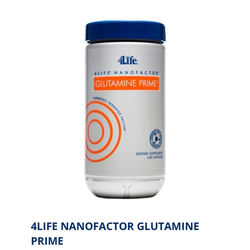 Glutamina prime - 4life nanofactor - Suplemento alimentar em cápsulas ...
