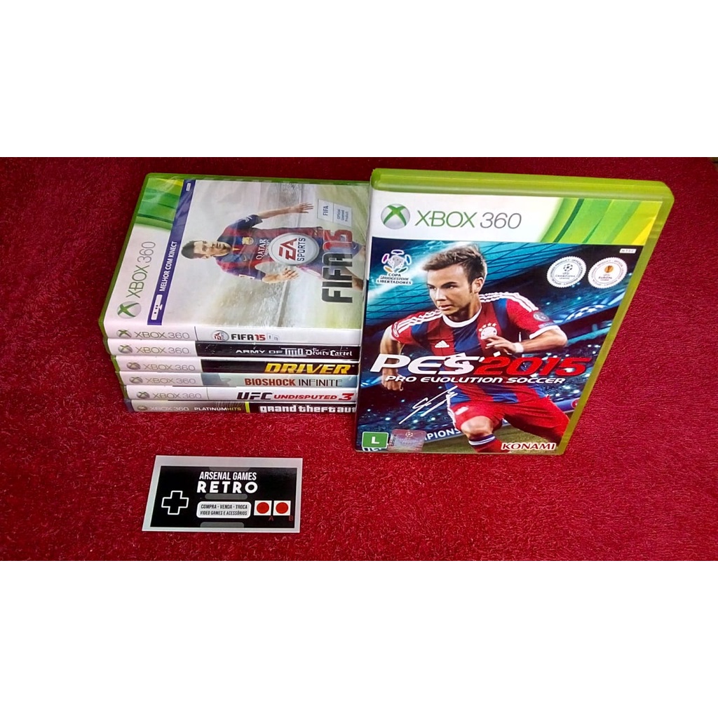 PES 2015 XBOX 360 - Pro Evolution Soccer 15 - ORIGINAL - CIB | Shopee ...