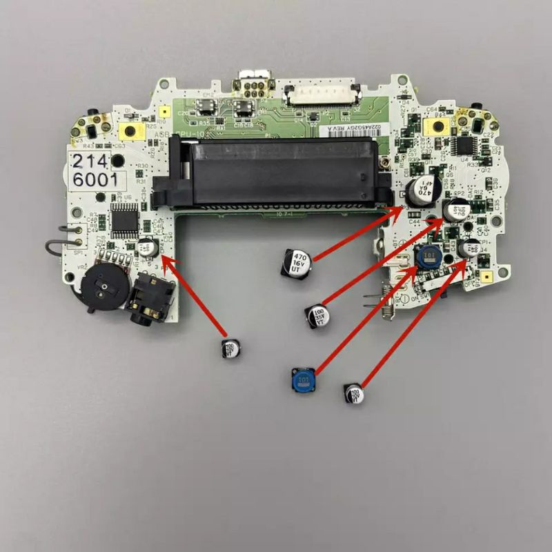 Capacitores 1 jogo para Game Boy DMG, Pocket, Color, Advance Ou o ...
