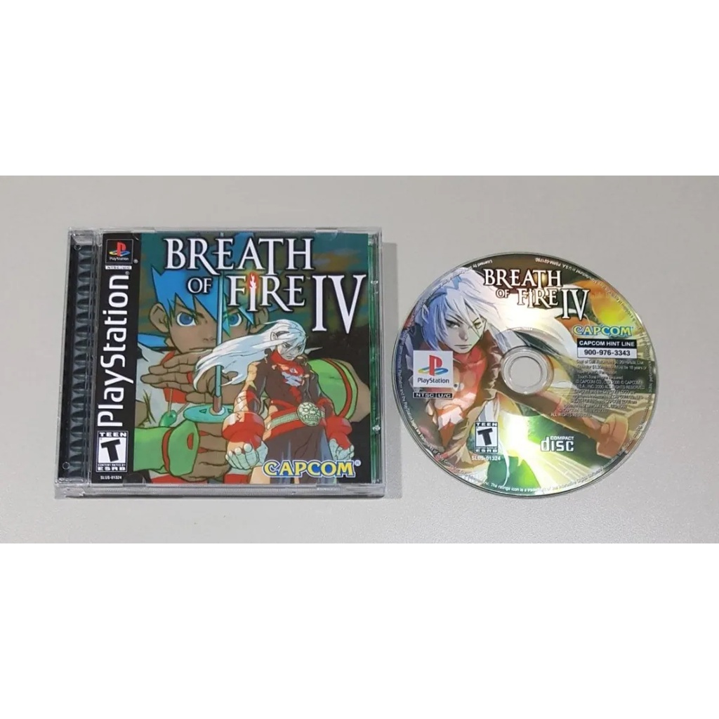 Ps1 Breath Of Fire 4 Breath Of Fire Iv Leia A Descrição Shopee Brasil