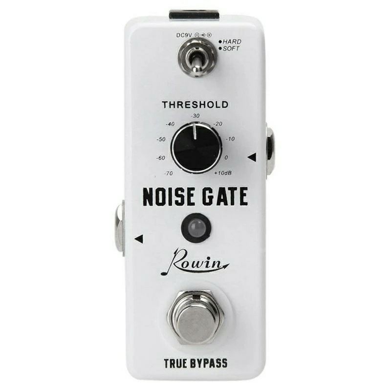 Pedal Noise Gate Rowin Guitarra Baixo Noise Reducer No Joyo | Shopee Brasil