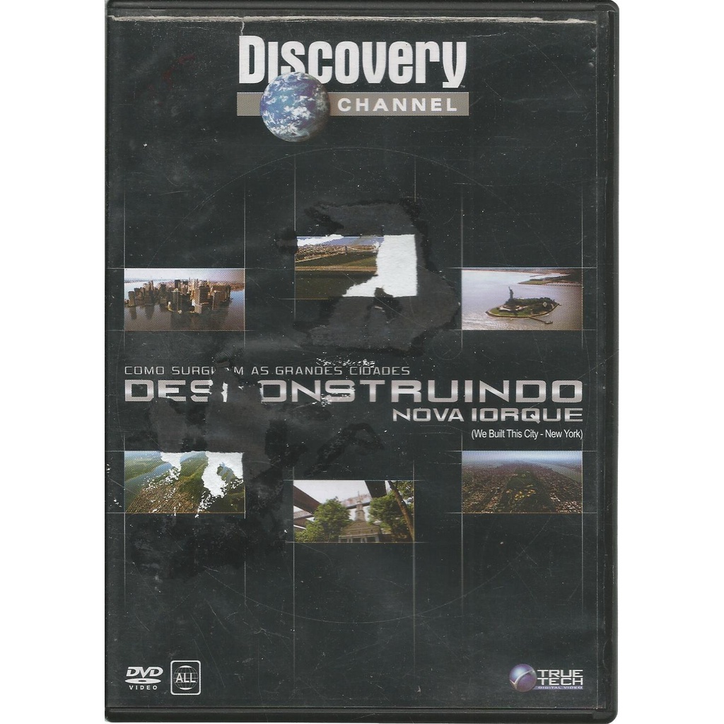 DVD Discovery Channel, Desconstruindo Nova Iorque | Shopee Brasil