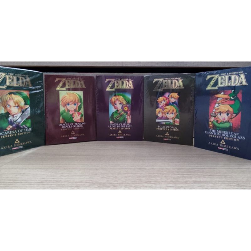 Coleção The Legend of Zelda - Perfect Edition | Shopee Brasil
