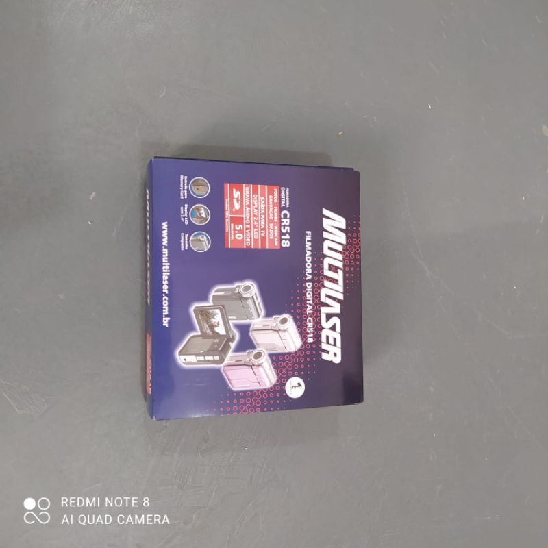 Filmadora Digital CR518 | Shopee Brasil