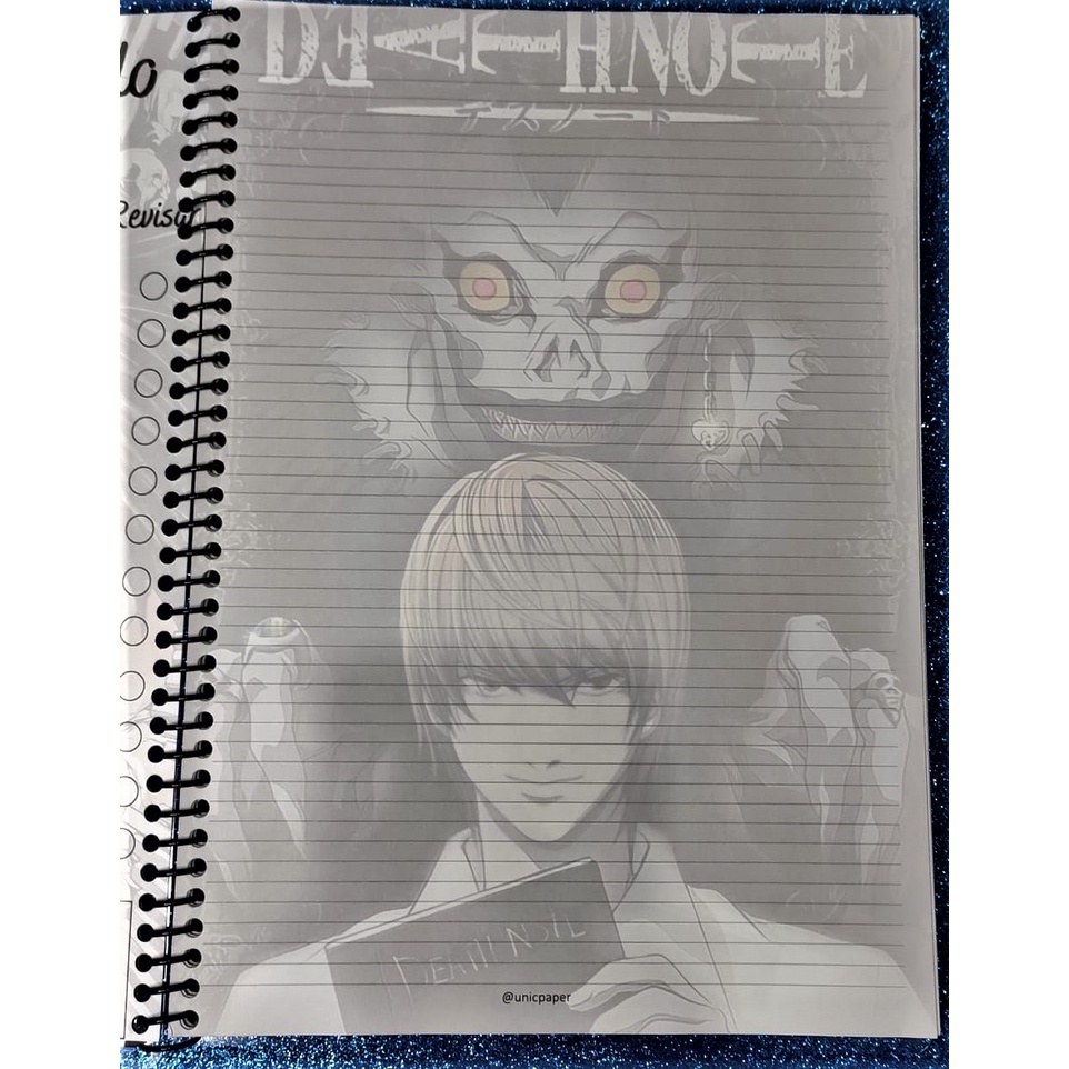 Caderno Universitario Personalizavel do Anime Death Note | Shopee Brasil