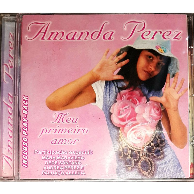 CD Amanda Peres Meu Primeiro Amor | Shopee Brasil