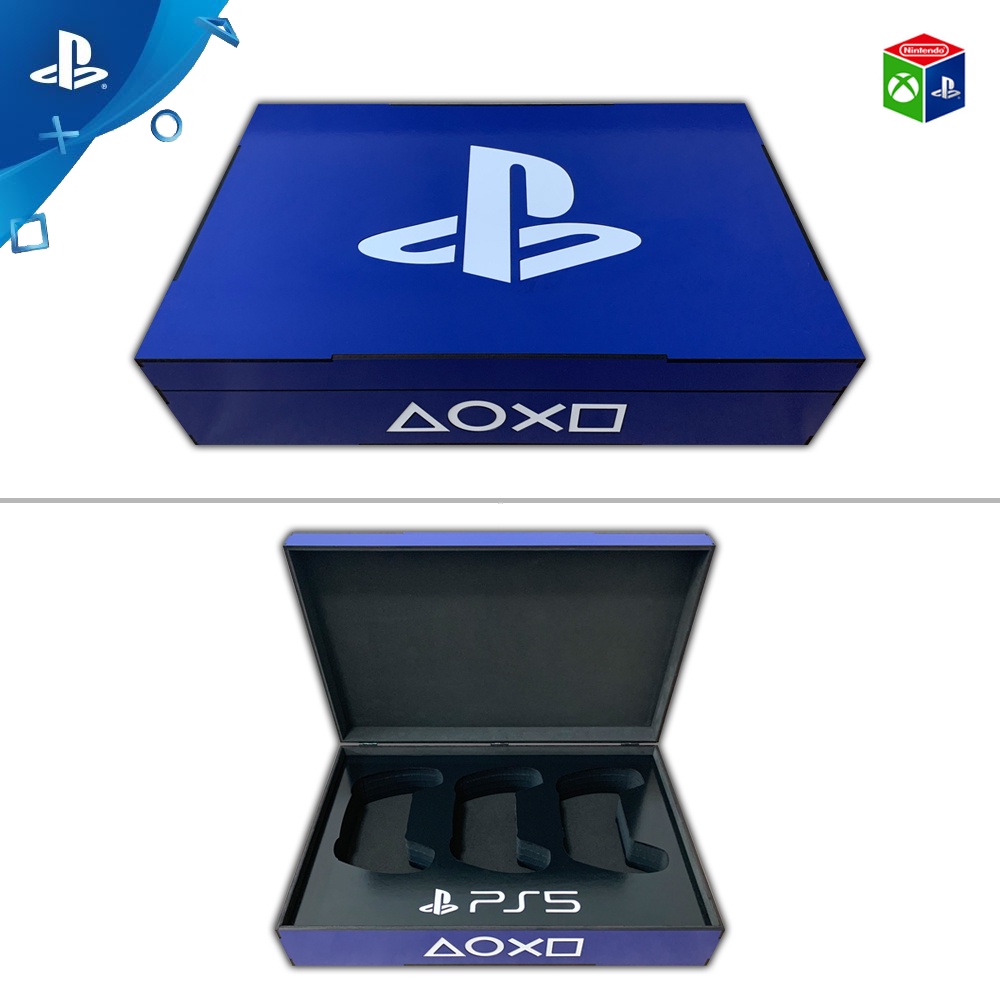 Case/porta controles Playstation 5 (3 Controles) | Shopee Brasil