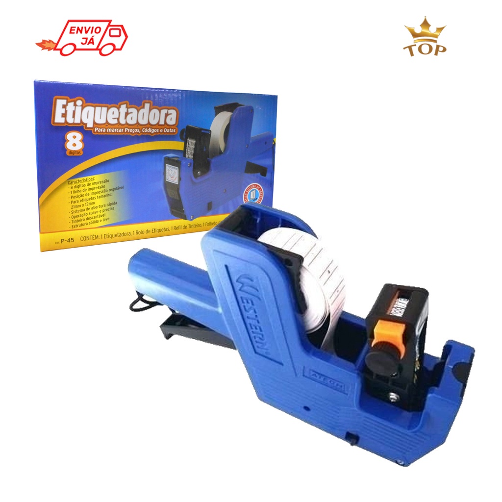 Etiquetadora Marcadora de Preços Códigos 8 Dígitos | Shopee Brasil